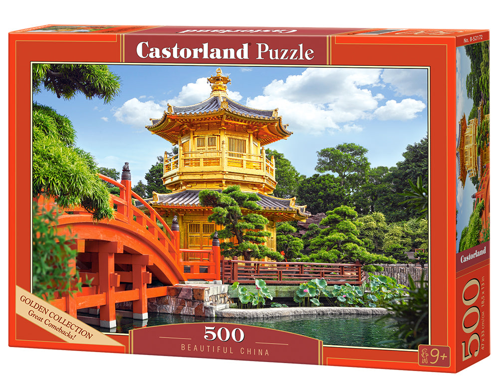 CASTORLAND 500 Piece Jigsaw Puzzle, Beautiful China